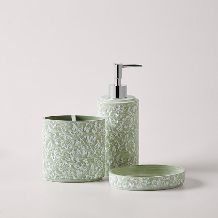 Click here for Laura Ashley 3-pc. Bath Accessory Sets  One Size... prices