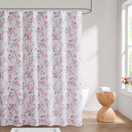 Click here for Laura Ashley Shower Curtain  One Size  Pink prices
