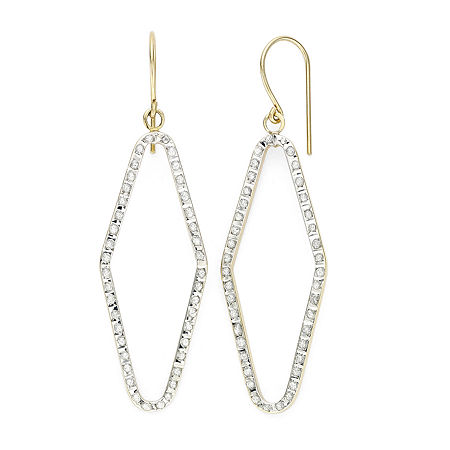 Click here for Diamond Fascination 14K Yellow Gold Open Geometric... prices