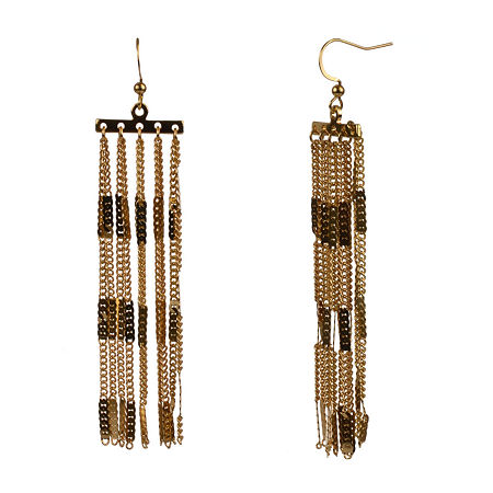Click here for Bold Elements Chain Womens Drop Earrings  One Size... prices
