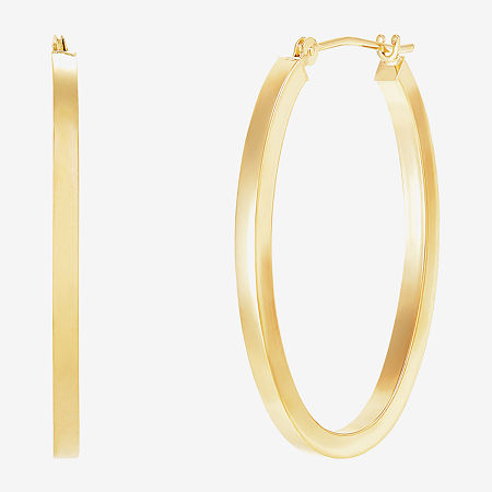 Click here for Womens 10K Gold 22mm Round Hoop Earrings  One Size prices