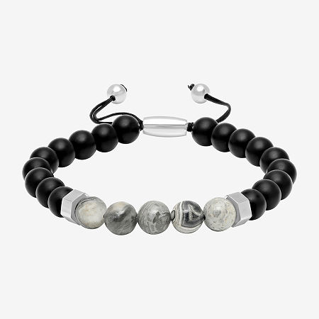 Click here for Mens Genuine Multi Color Beaded Bracelet  One Size prices