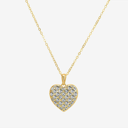 Click here for Womens Sterling Silver Heart 18 Inch Pendant Neckl... prices