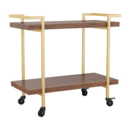 Click here for Martha Stewart Liam Printer Cart  One Size  Brown prices