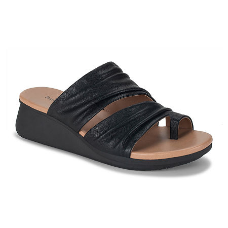 Click here for Baretraps Womens Venus Slide Sandals  9 Medium  Bl... prices