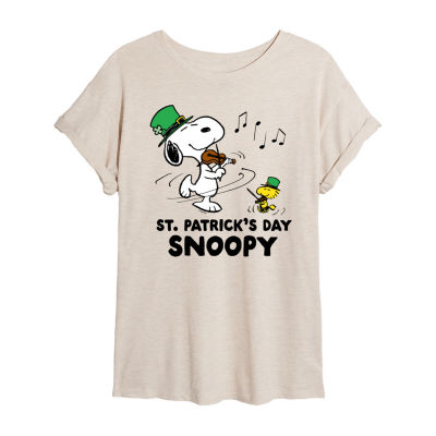 St Patrick'S Day Womens Juniors Crew Neck Short Sleeve Regular Fit ...