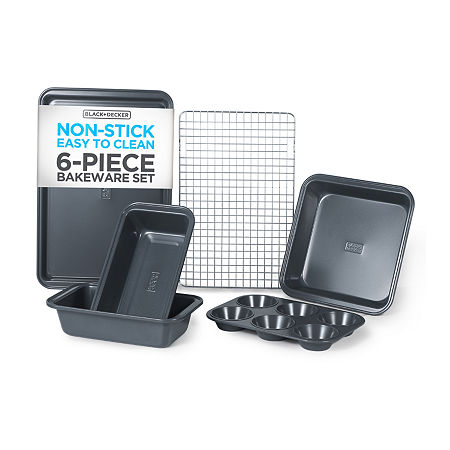 Click here for Black+Decker Carbon Steel 6-pc. Non-Stick Bakeware... prices