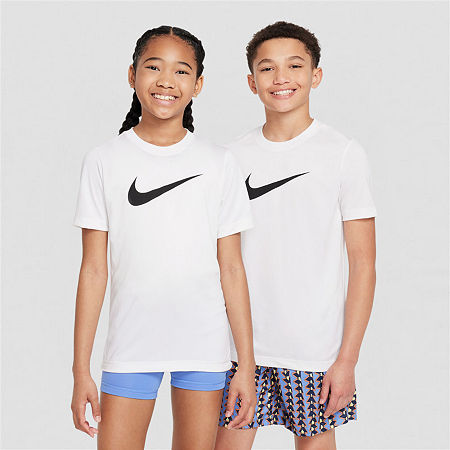 Click here for Nike Boys and Girls 6-20 Legend Swoosh-Logo Crewne... prices