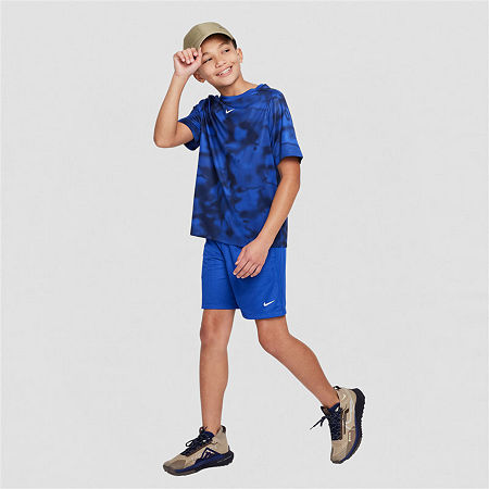 Click here for Nike Dri-Fit Big Kid Boys Pull-On Short  Small  Bl... prices
