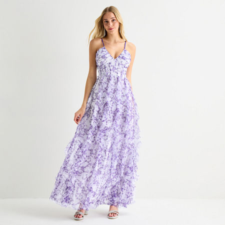 Click here for Radiante Couture Womens Juniors Sleeveless Floral... prices