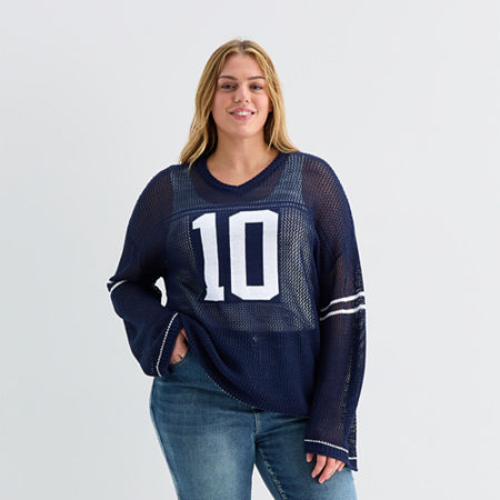 Click here for Forever 21 Juniors Plus Womens V Neck Long Sleeve... prices