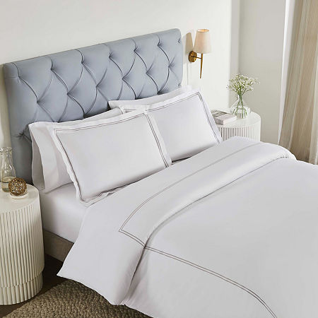 Click here for SUPERIOR Fieldstone Cotton Embroidered Texture Duv... prices