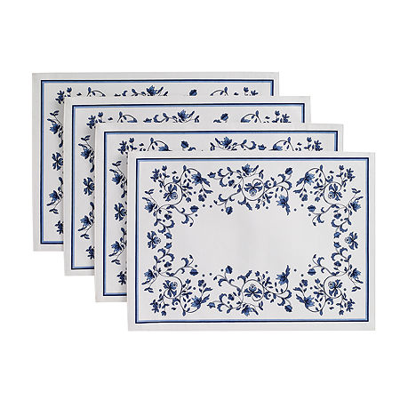 Click here for Portmeirion Blue Portofino 4-Pc. Placemat Set - Mu... prices