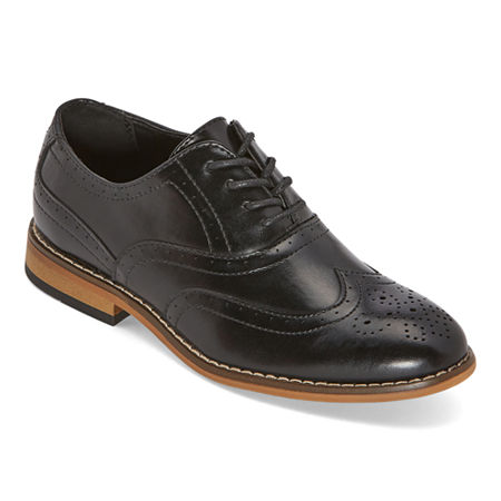 Click here for Stacy Adams Dunbar Little & Big Kid Boys Wing Oxfo... prices