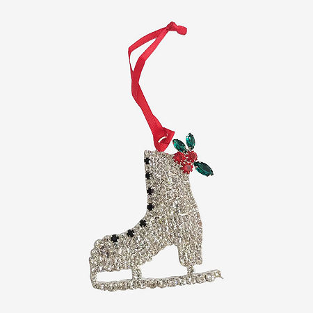Click here for Vieste Rosa Rhinestone Ice Skate Christmas Ornamen... prices