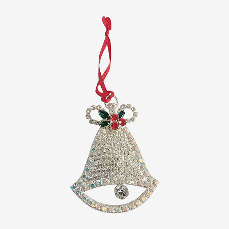 Click here for Vieste Rosa Rhinestone Bell Christmas Ornament  On... prices