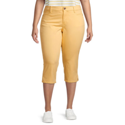 St. John's Bay Mid Rise Plus Capris - JCPenney