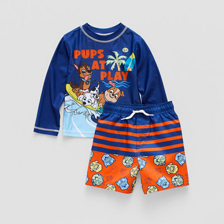 Click here for Toddler Boys Paw Patrol 2-pc. Rash Guard Set  2t... prices