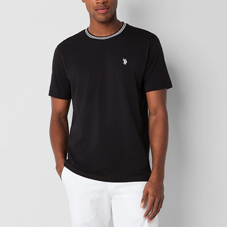 Click here for U.S. Polo Assn. Tipped Stretch Mens Crew Neck Shor... prices