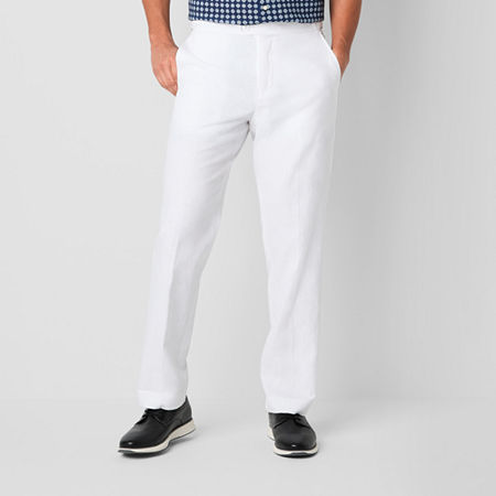 Click here for Stafford Linen Blend Side Buckle Tab Mens Classic... prices