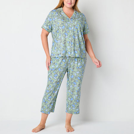Click here for Liz Claiborne Womens Short Sleeve 2-pc. Plus Pajam... prices