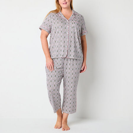 Click here for Liz Claiborne Womens Short Sleeve 2-pc. Plus Pajam... prices