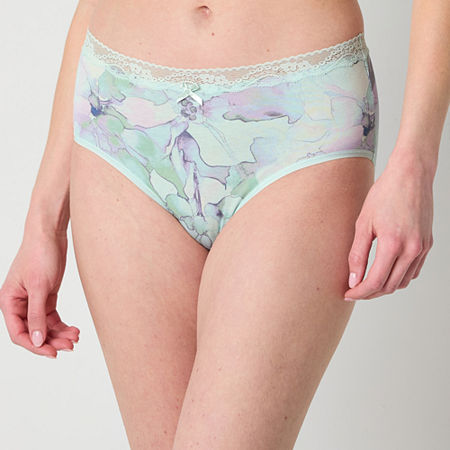 Click here for Ambrielle Cotton Brief Panty  Medium  Blue prices