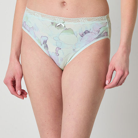 Click here for Ambrielle Cotton High Cut Panty  X-small  Blue prices