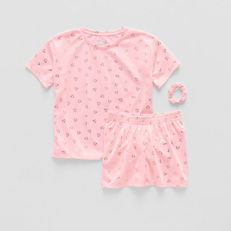 Click here for Sleep On It Little & Big Kid Girls Crew Neck Short... prices