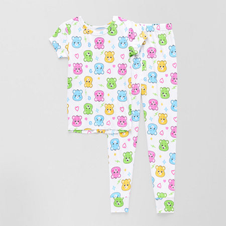 Click here for Little & Big Kid Girls Care Bears Crew Neck Short... prices