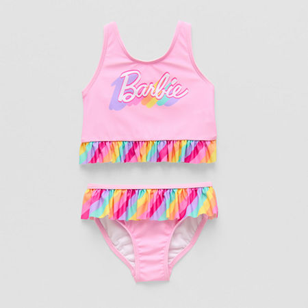 Click here for Toddler Girls Barbie 2-pc. Tankini Set  2t  Pink prices