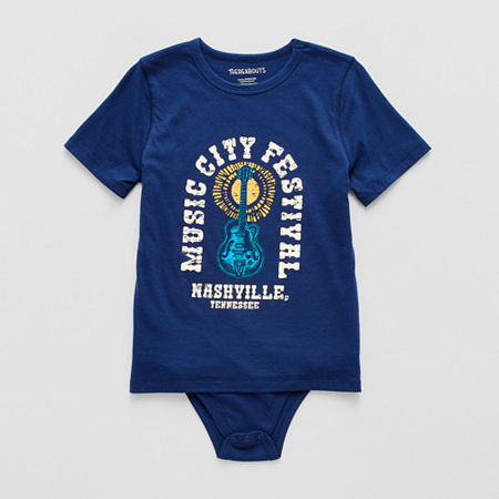 Click here for Thereabouts Little & Big Kid Boys Bodysuit Closure... prices