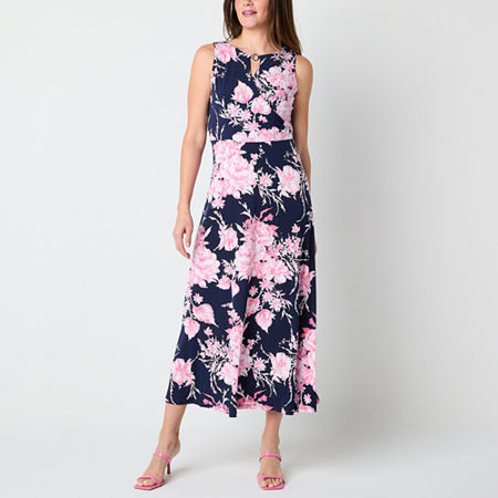 Click here for Studio 1 Womens Sleeveless Floral Maxi Dress  X-la... prices