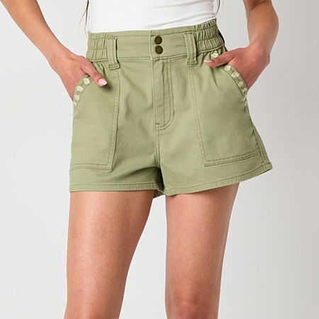 Click here for Arizona Womens High Rise-Juniors Midi Short  0  Gr... prices