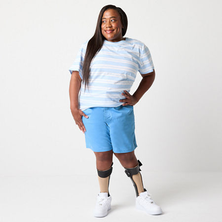 Click here for a.n.a Womens 8 Mid Rise Plus Adaptive Easy-on + Ea... prices