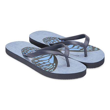 Click here for Mixit Womens Flip-Flops  5/6  Blue prices