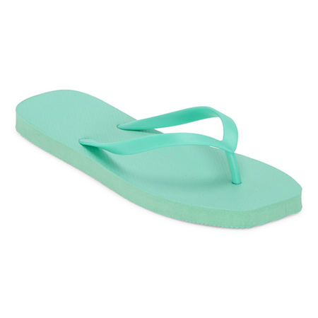 Click here for Mixit Womens Square Toe Flip-Flops  11/12  Green prices
