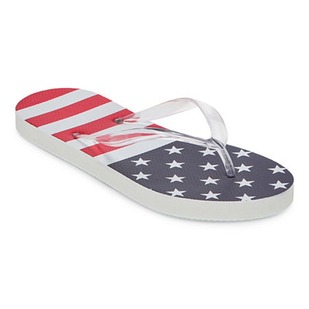 Click here for Mixit Womens Zori Flip-Flops  5/6  White prices