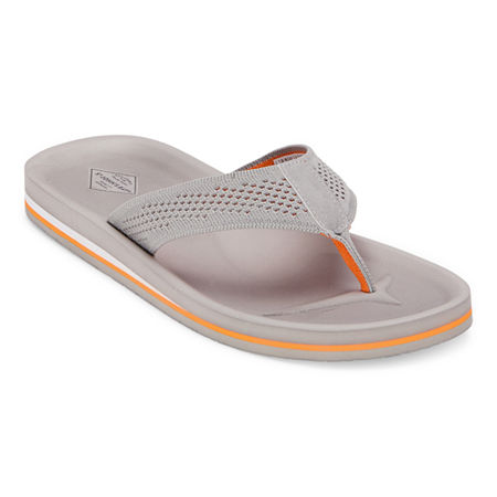 Click here for St. Johns Bay Mens Flip-Flops  Small  Gray prices