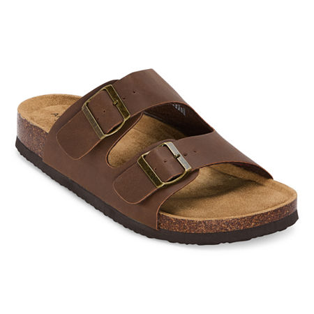 Click here for Arizona Mens Footbed Sandals  Small  Brown prices