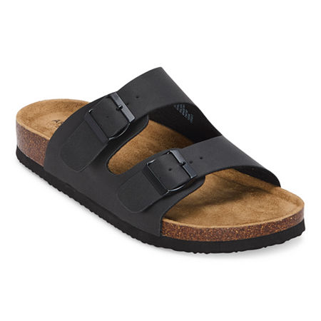 Click here for Arizona Mens Footbed Sandals  Large  Black prices