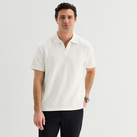 Click here for J. Ferrar Johnny Collar Mens Pullover Sweater  X-l... prices