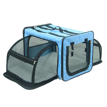 Click here for Pet Life Capacious Dual-Expandable Wire Folding Li... prices