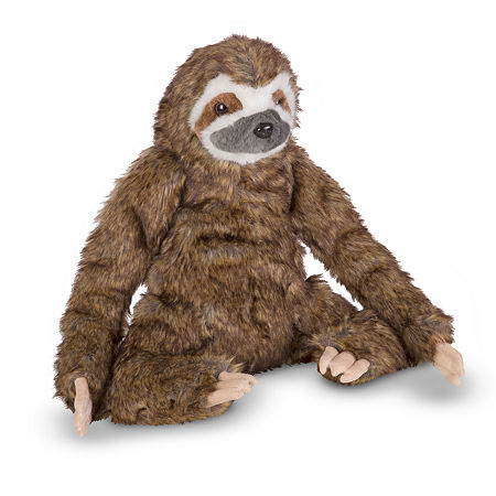 Click here for Melissa & Doug Sloth Stuffed Animal  One Size  Bro... prices