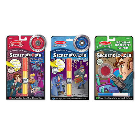 Click here for Melissa & Doug Secret Decoder Spy Bundle 3-pc. Act... prices