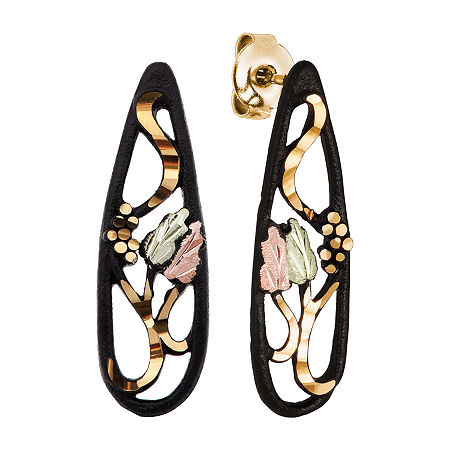 Click here for Landstroms Black Hills Gold Drop Earrings  One Siz... prices