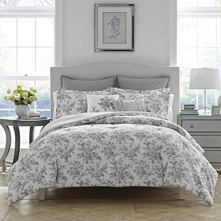 Click here for Laura Ashley Annalise Floral Midweight Comforter... prices
