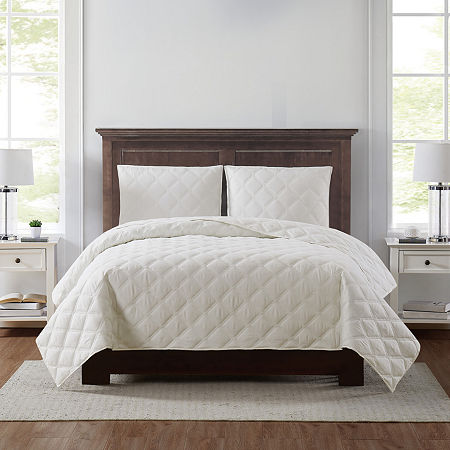 Click here for Truly Soft Everyday 3D Puff Solid Quilt Set  One S... prices