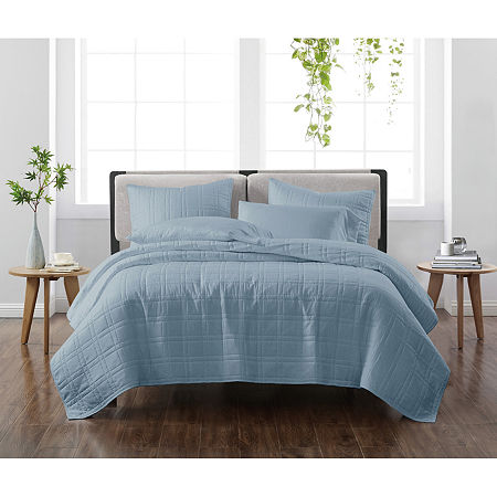 Cannon Heritage 2-Pc. Quilt Set  Twin/Twin Xl - Blue