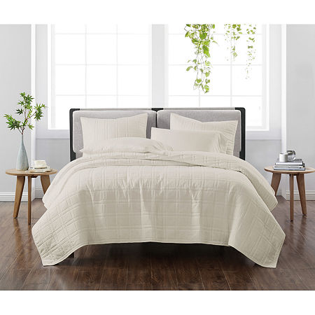 Cannon Heritage 2-Pc. Quilt Set  Twin/Twin Xl - Natural